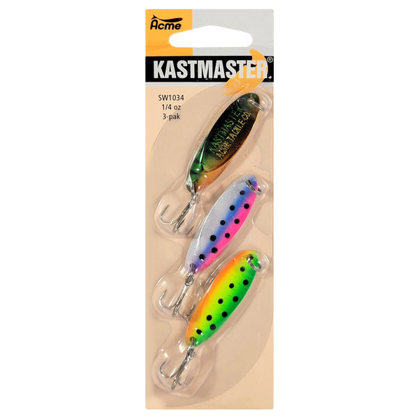 Acme Tackle - Kastmaster 3-Pak 1/8 Oz - Acme Tackle Company